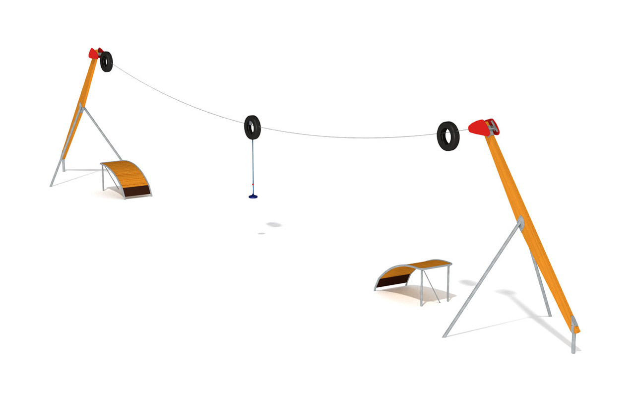 Teleferiche gioco | Giochi per Parchi | Non Solo Arredo